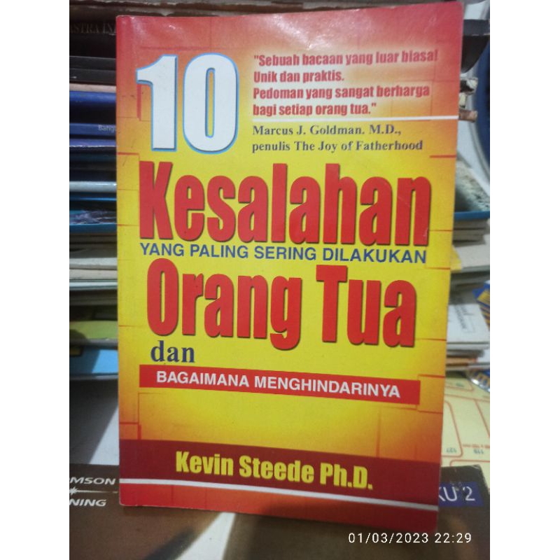 Jual buku 10 Kesalahan yg paling sering dilakukan orang tua | Shopee Indonesia