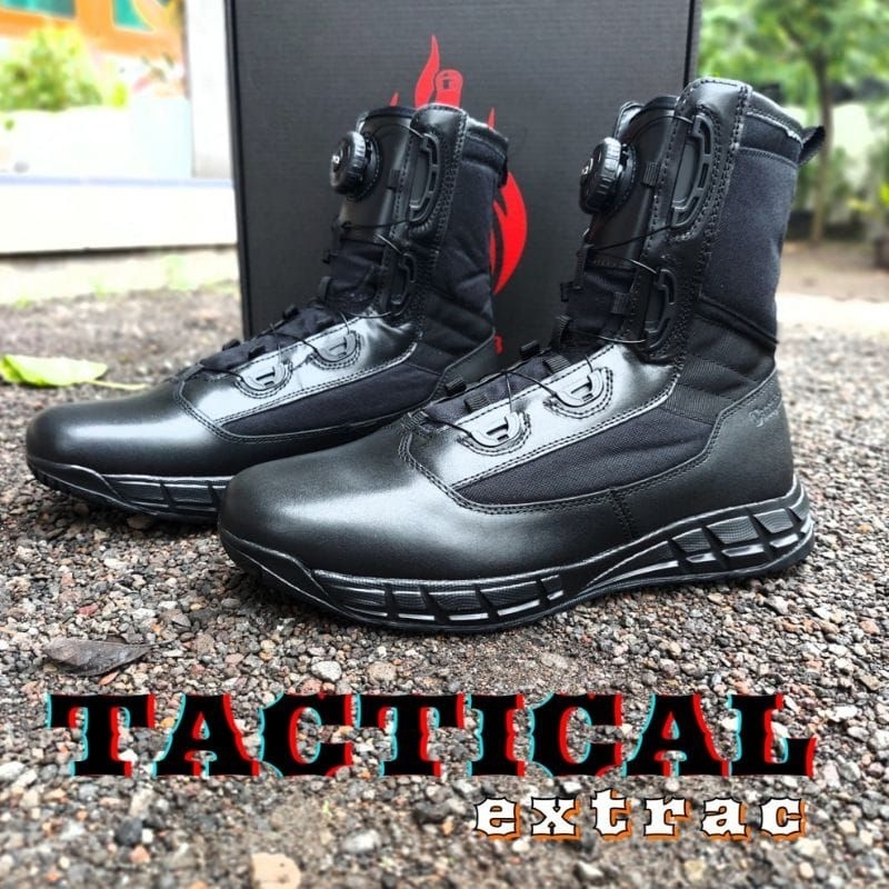 Jual Sepatu PDL Chevalier dan taktikal tali putar besar jenis xtrack ...