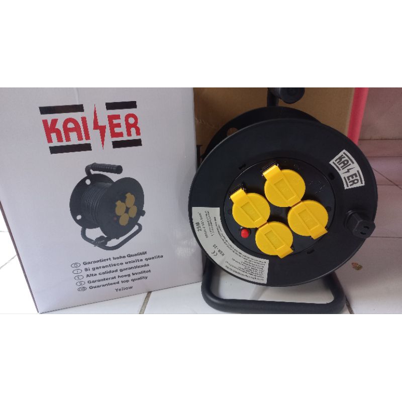 Jual Kabel Roll Kaiser 25 Meter - Kabel Roll Bagus / 25M | Shopee Indonesia