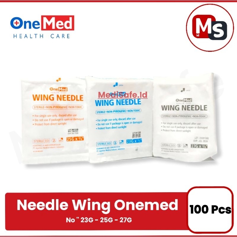 Jual MS | Wing Needle Onemed Scalp Vein Satuan | Shopee Indonesia