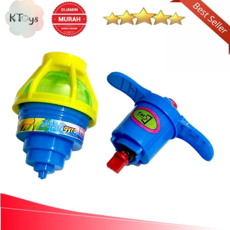 Jual mainan anak gasing gyro lampu nyala UFO | Shopee Indonesia