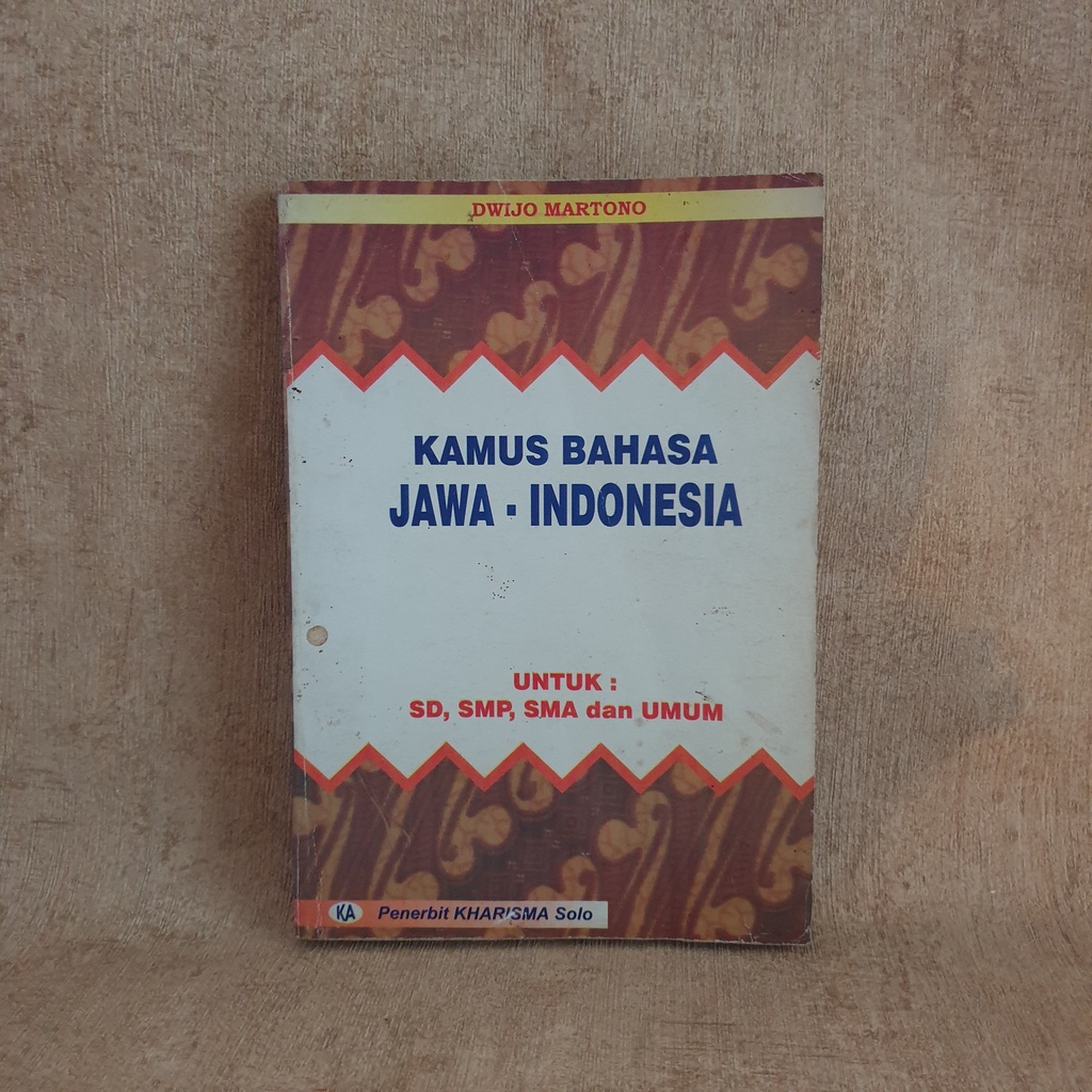 Jual Kamus Bahasa Jawa - Indonesia Original | Shopee Indonesia