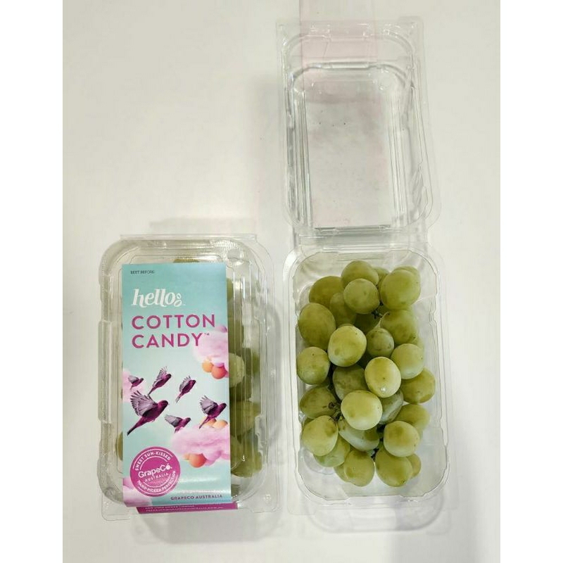 Jual Anggur Cotton Candy Green Aroma Permen | Anggur Hijau seedless ...
