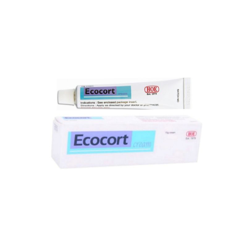 Jual Ecocort Cream Tube 15 gram infeksi Jamur KudisPanu Kutu Air Eksim ...