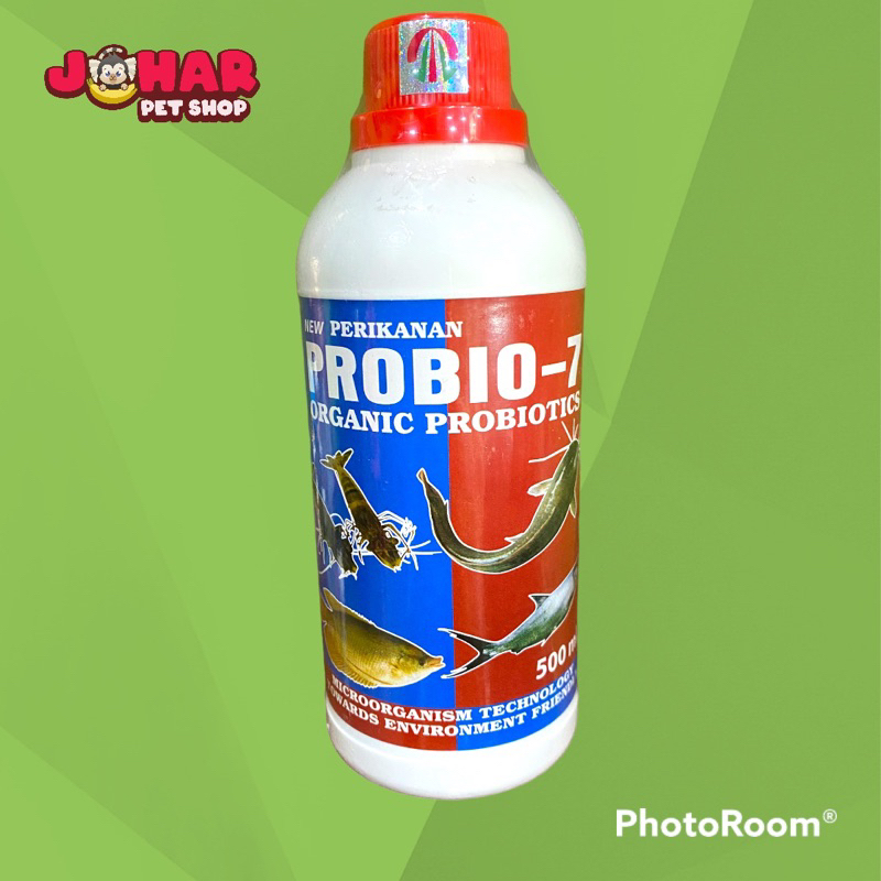 Jual Probio 7 probiotik organic perikanan 500ml bakteri starter kolam ...
