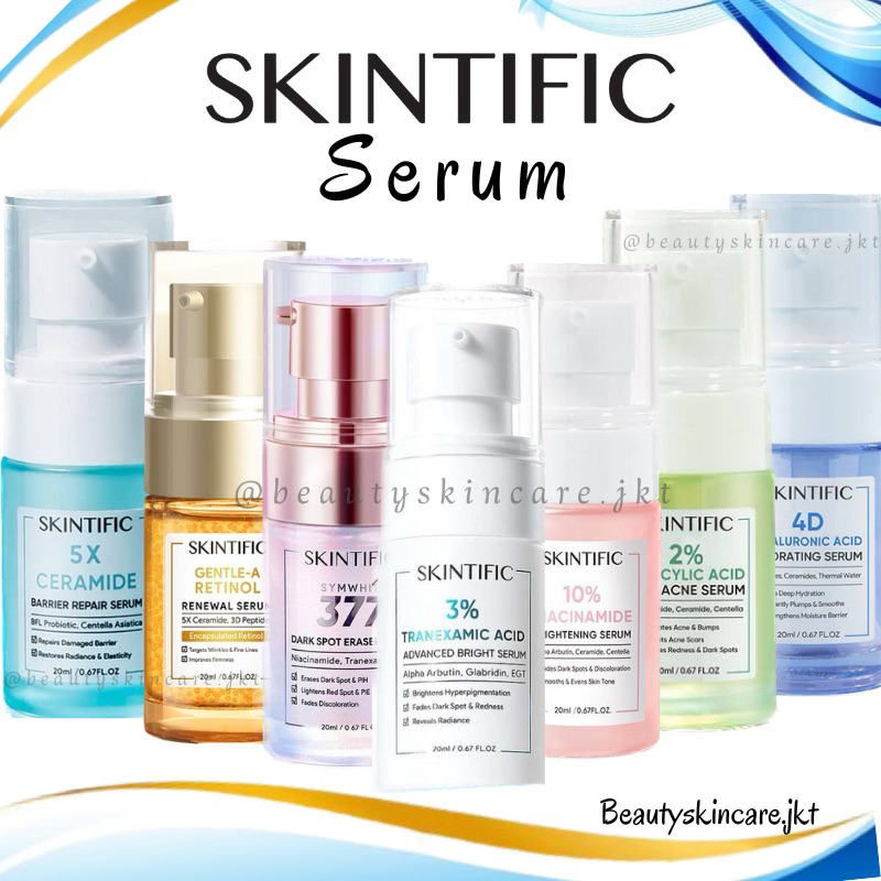 Jual SKINTIFIC All Serum | Skintific 10% Niacinamide Brightening Serum ...