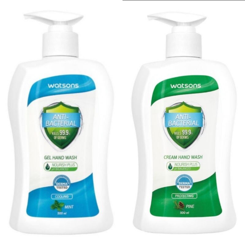 Jual Watsons Antibacterial Handwash 500ML | Shopee Indonesia