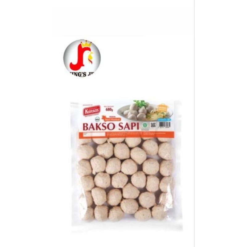 Jual KANSAS BEEF MEATBALL / BAKSO SAPI PREMIUM 680g | Shopee Indonesia
