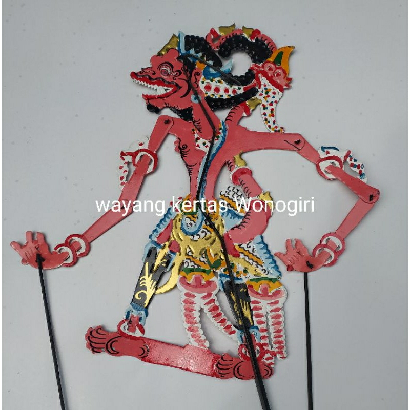 Jual Wayang kulit kertas Anggada anggodo 50 cm | Shopee Indonesia