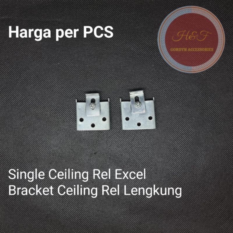 Jual Single Ceiling Rel Excel/Bracket Single Ceiling Rel Excel/Kaki ...