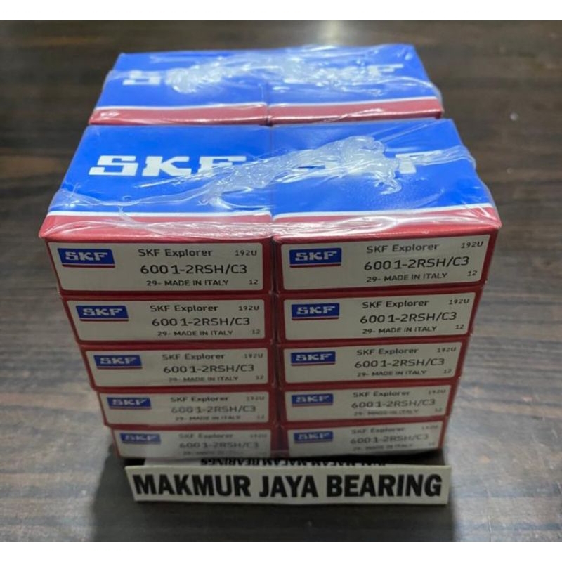 Jual BEARING 6001 2RS1 C3 SKF ITALY | Shopee Indonesia