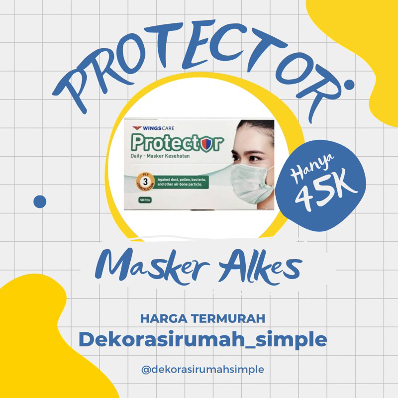 Jual Protector Masker Wingscare isi 50pcs | Shopee Indonesia