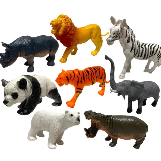Jual MAINAN ANAK MINIATUR ANIMAL ZOO/ HEWAN LIAR/ HEWAN DARAT/HEWAN ...