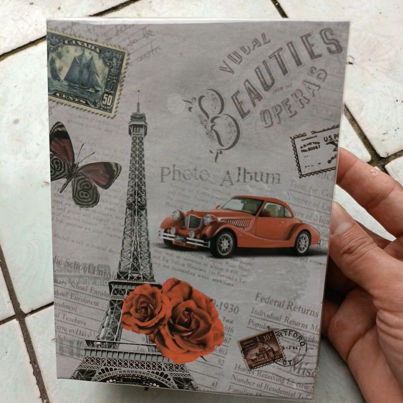 Jual Album Poto Estetik 4R/6 inci Muat 100 Slot Poto Murah Medan ...