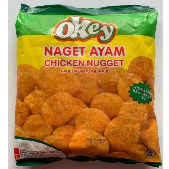 Jual Okey Nugget Coin 500 gr Frozen Food Murah | Naget Ayam | Makanan ...