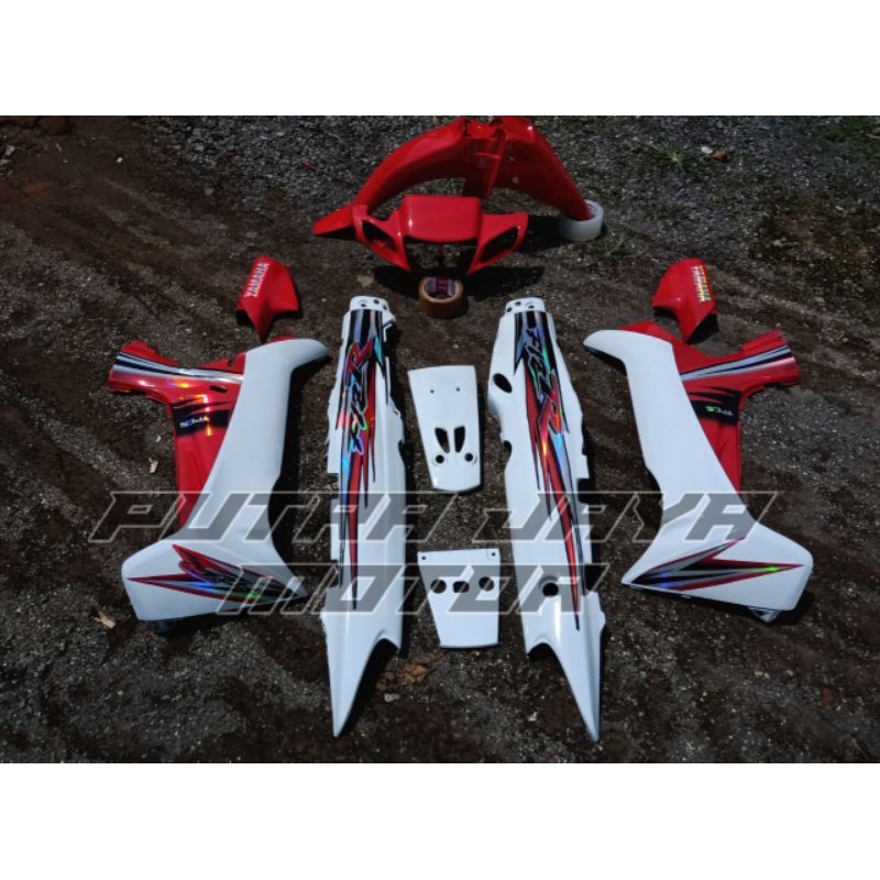 Jual bodi fiz r hologram putih kap f1zr kap force 1 kap fiz r cover ...