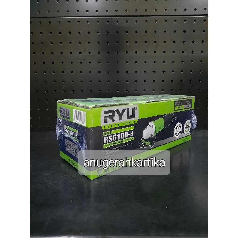 Jual RYU Mesin Gerinda Gurinda Grenda RSG100-3 Angle Grinder RSG 100-3 ...