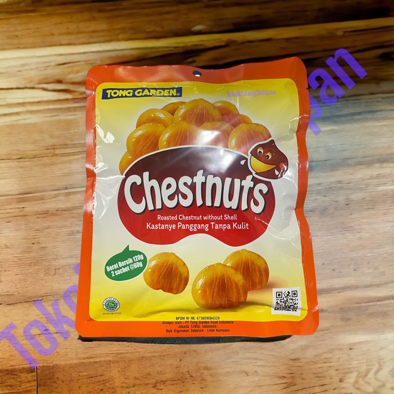 Jual Tong Garden Chestnuts 120g | Shopee Indonesia