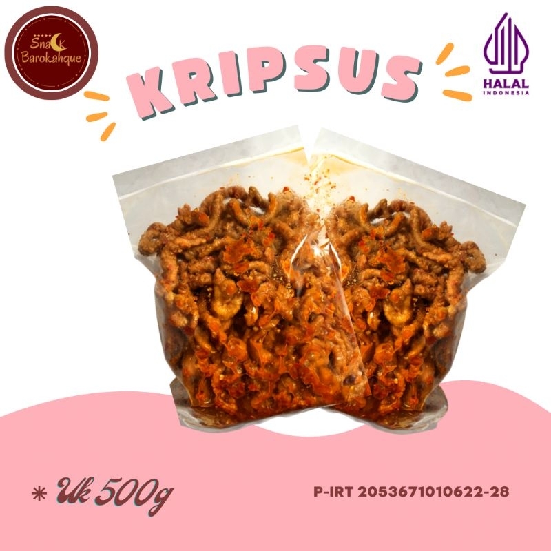 Jual Usus Crispy 500gr|Cemilan Murah|Usus Crispy| | Shopee Indonesia
