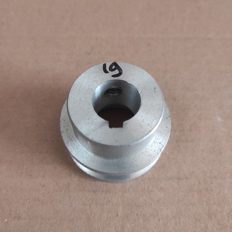 Jual Pulley pully 2 inch as 19mm A1 Puly Alumunium | Shopee Indonesia