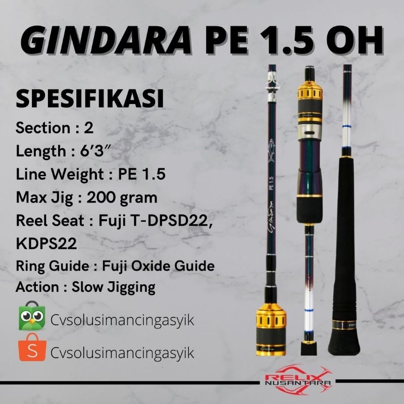 Jual Relin Nusantara Gindara PE 1,5 OH | Shopee Indonesia