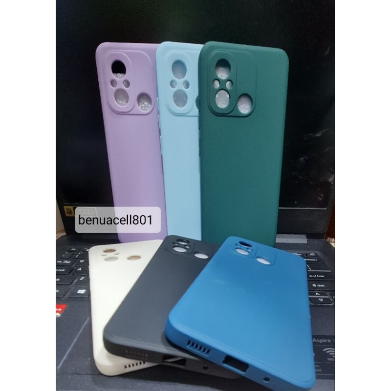 Jual Silicon pro camera soft case macaron POCO X5 5G REDMI 12C REDMI ...