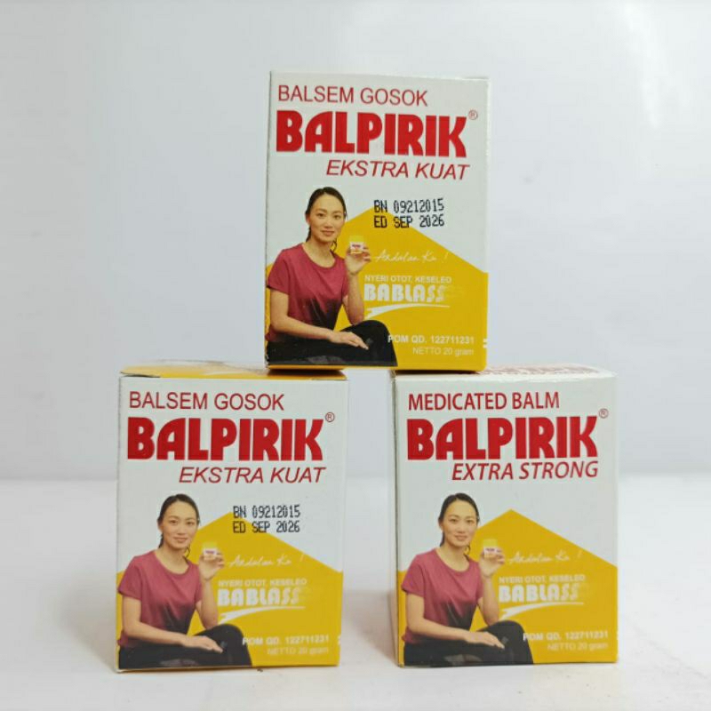 Jual balpirik balsem 20g (kuning) | Shopee Indonesia