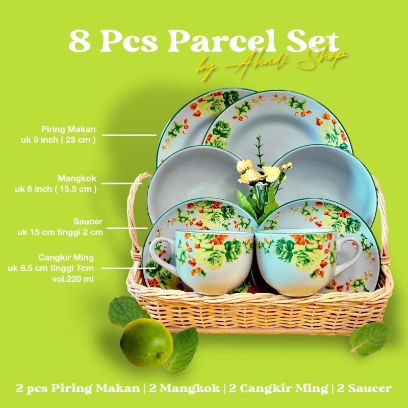 Jual Parcel Piring set Keramik [ Real Foto ] | Hampers Hari Raya ...