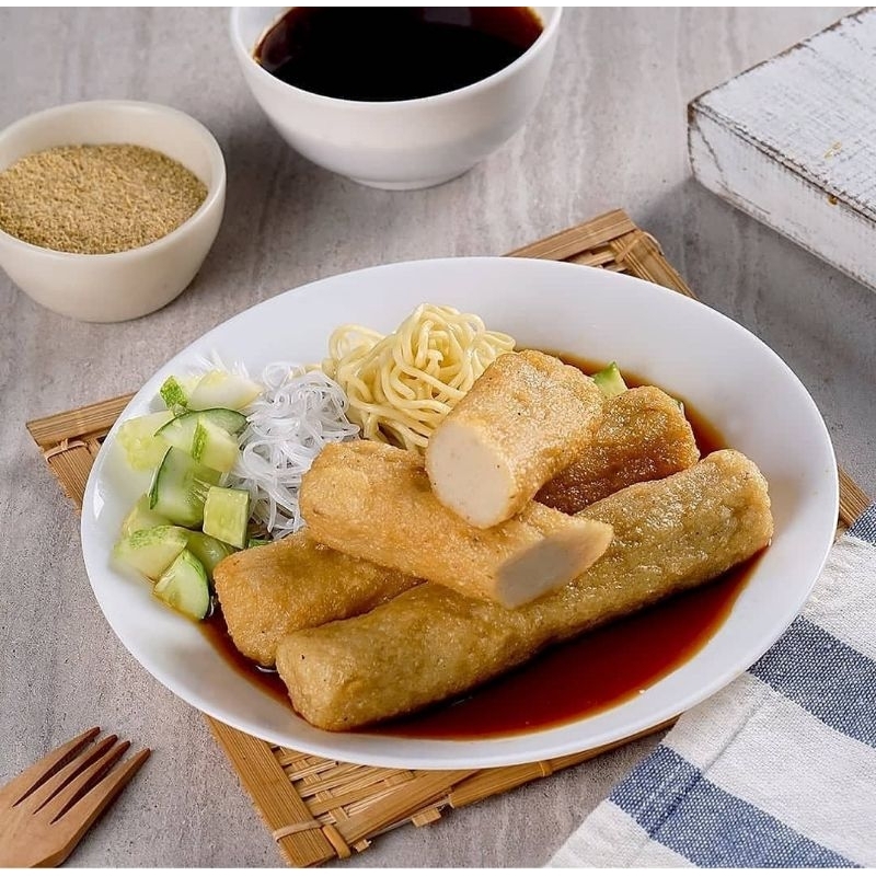 Jual pempek lenjer besar + cuko asli palembang | Shopee Indonesia