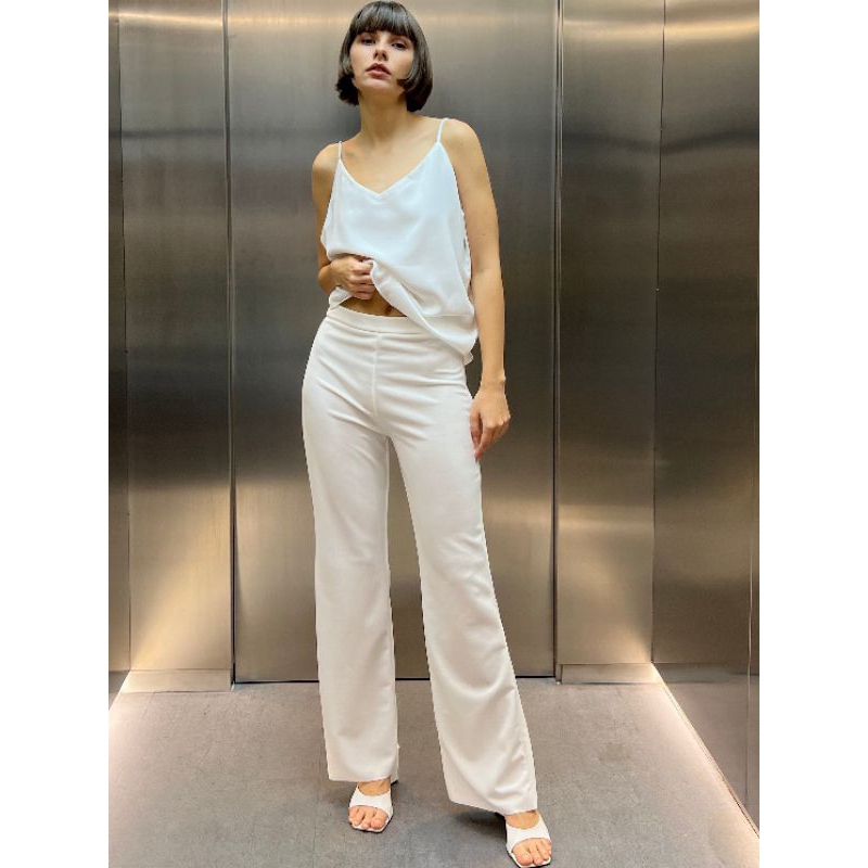 Jual kenny pants white | Shopee Indonesia