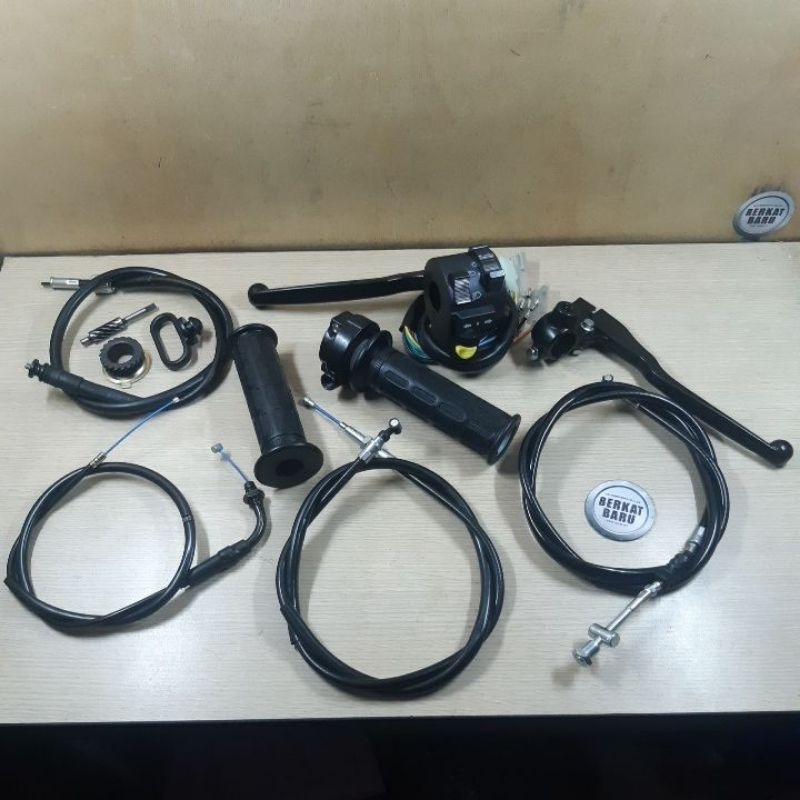 Jual Holder Saklar Kabel Tali Handel Gas Kopling Rem Kanan Kiri SET ...
