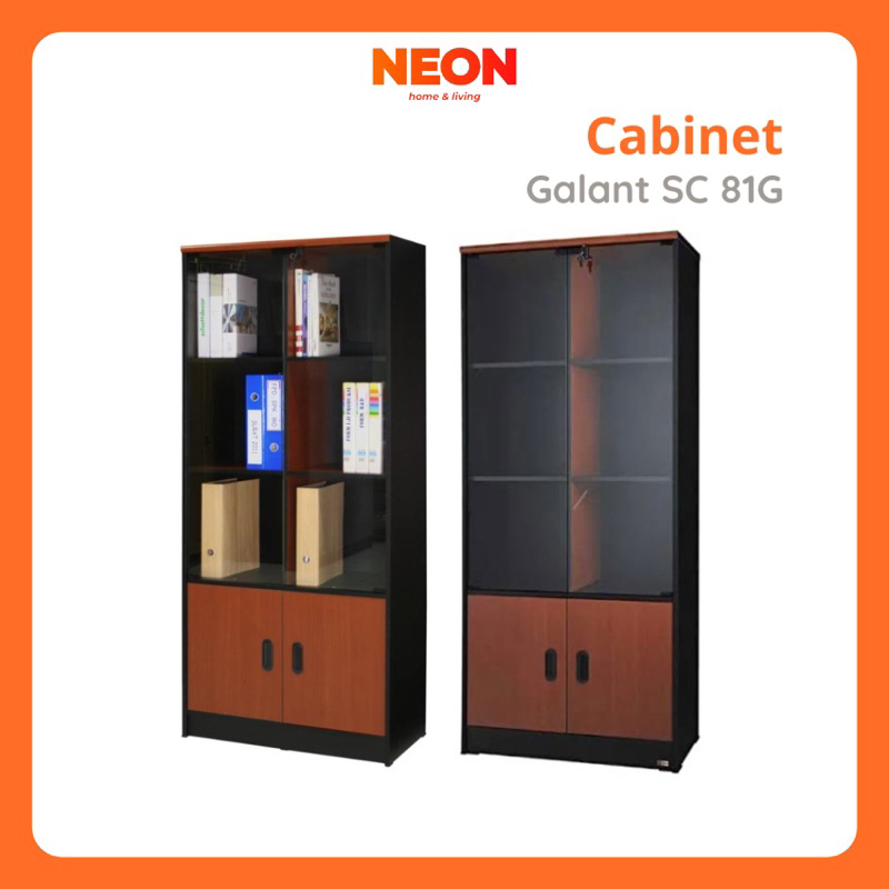 Jual NEON Lemari Arsip Kantor Galant SC 81G | Lemari File | Rak Buku ...