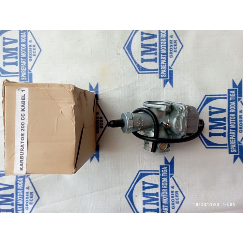 Jual karburator 200 cc pz 30 kabel 1 untuk motor roda 3 viar kaisar dll | Shopee Indonesia