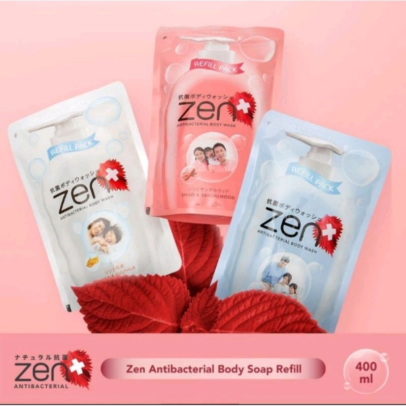 Jual ZEN Sabun Mandi Cair Refill 400ml | Shopee Indonesia