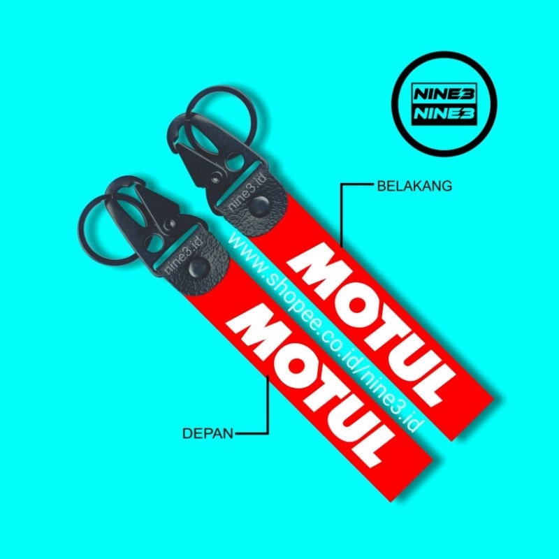 Jual GANTUNGAN KUNCI MOTOR MOBIL MOTUL PREMIUM KEYCHAIN LOGO MOTUL ...