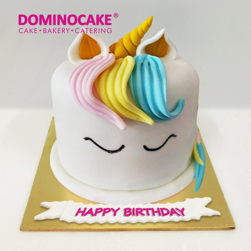 Jual Mini Cake - cake ultah mini - kue ulang tahun unicorn - kue ultah ...