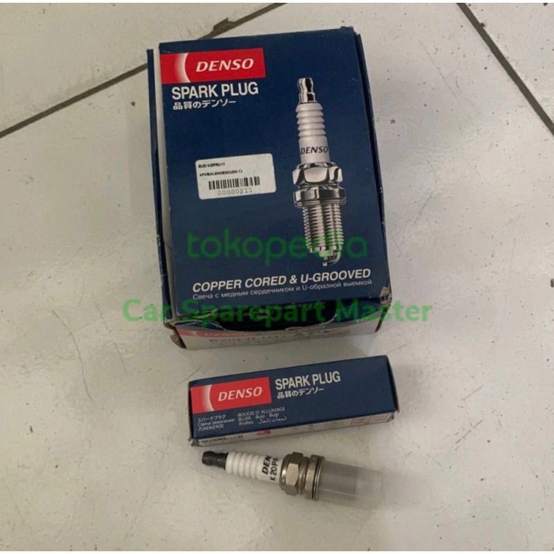 Jual BUSI MOBIL APV / BALENO / ESCUDO 1,6 K20PR-U11 DENSO | Shopee ...