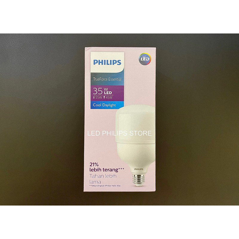 Jual Philips T Force Essential Led 35W 35Watt E27 Putih - Lampu Ekonomis | Shopee Indonesia