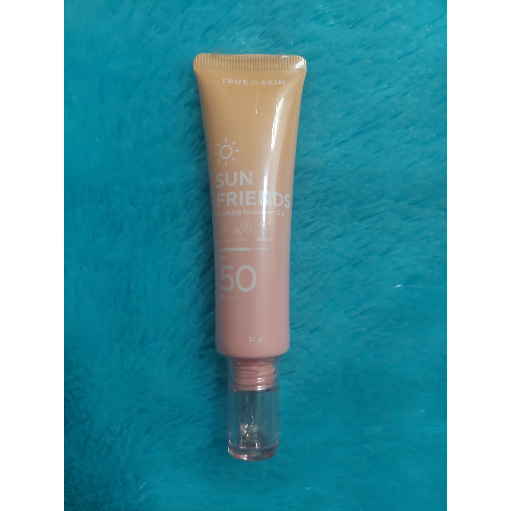 Jual True to Skin Sunfriends Sunscreen Gel SPF 50 PA++++ 30gr | Shopee ...