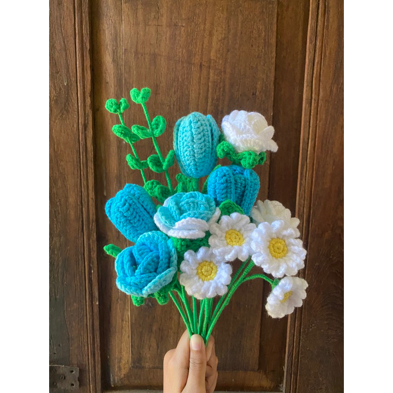 Jual bunga rajut | bunga wisuda | buket bunga | bunga plastik | flower ...