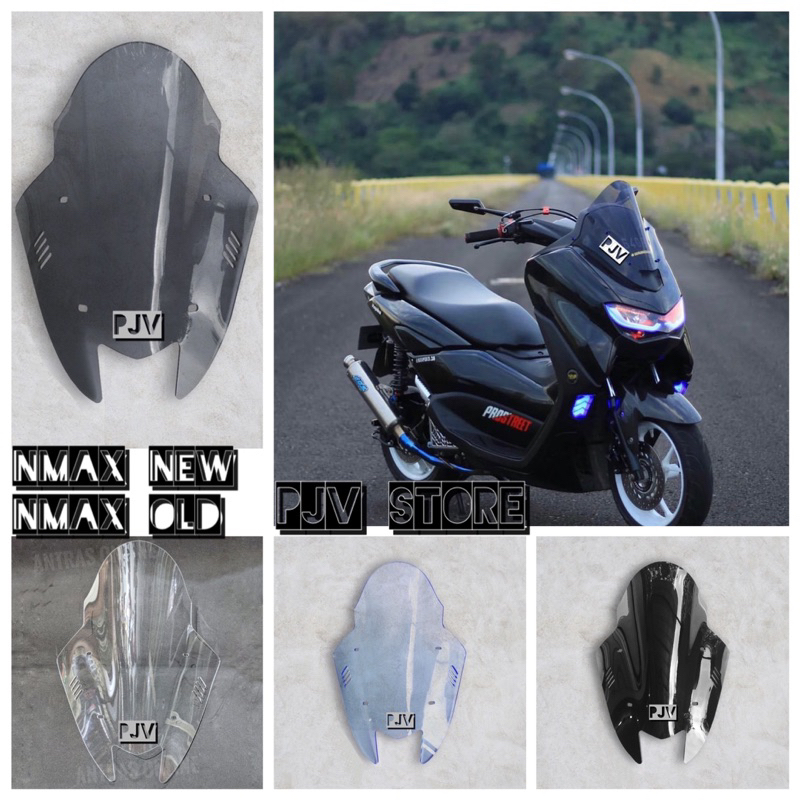 Jual Visor Nmax Model TDR Windshield Yamaha Nmax Model TDR Winshield ...