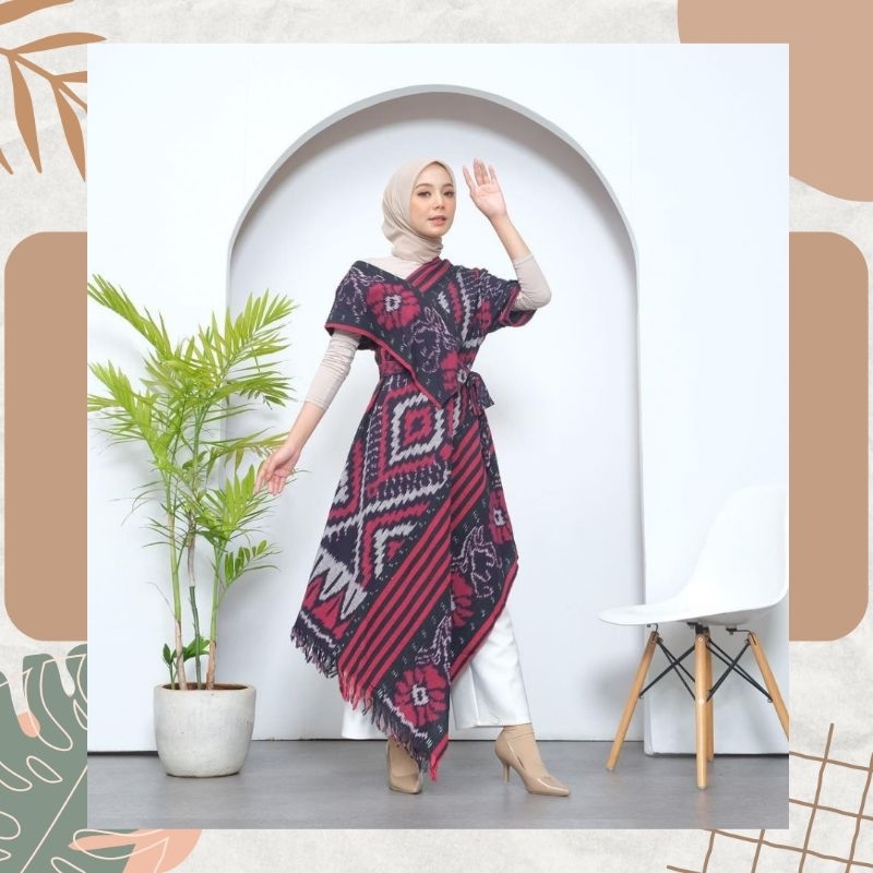Jual DRESS TENUN ETNIK - DRESS TENUN IKAT TROSO - TUNIK TENUN IKAT - BAJU TENUN ETNIK | Shopee ...