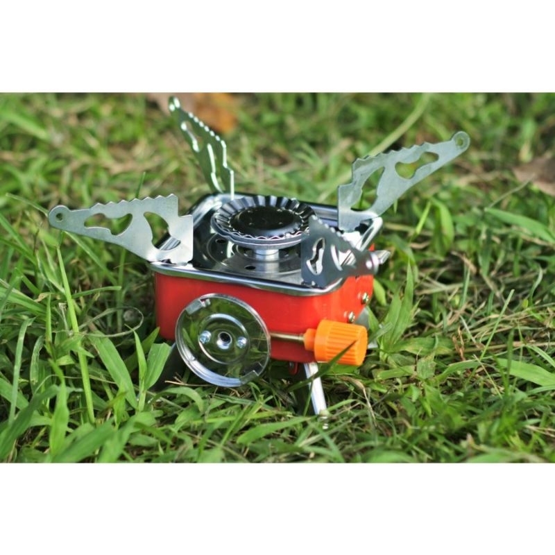Jual Kompor Camping Gas Kotak Mini Portable Stove Gas Kompor Portable | Shopee Indonesia