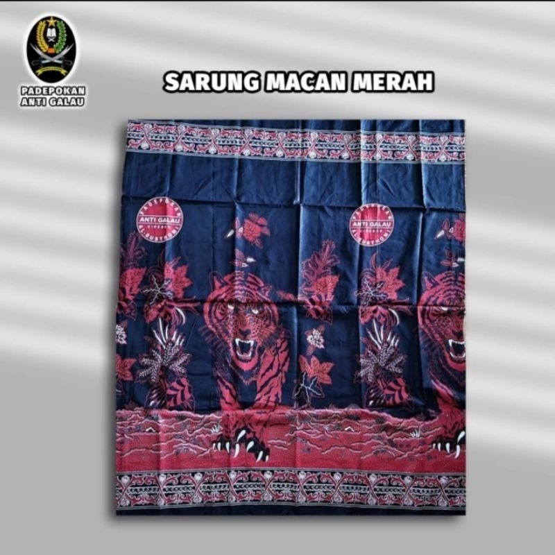 Jual Sarung Dewasa Motif Macan Merah - Asli Padepokan Anti Galau ...