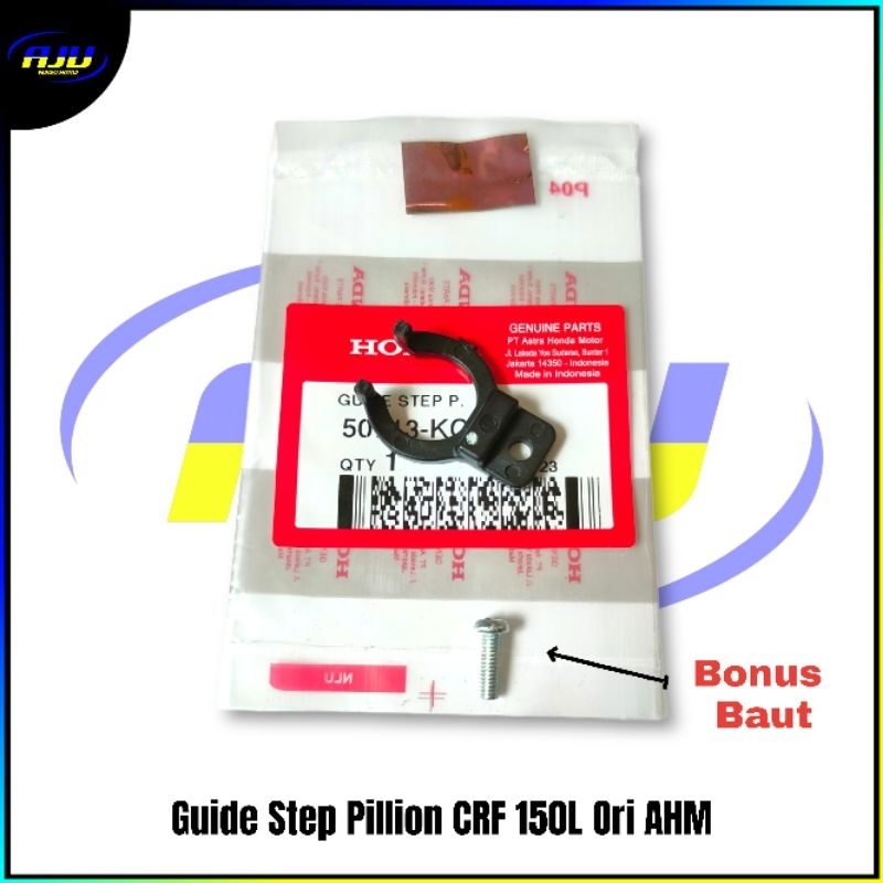 Jual Footstep Step Pillion Step Pijakan Kaki Belakang CRF150 Plus Guide ...