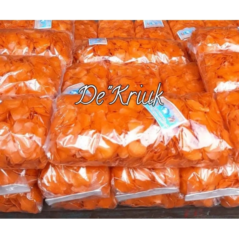 Jual Kerupuk Oren / Kerupuk Seblak Mentah 1 Ball | Shopee Indonesia