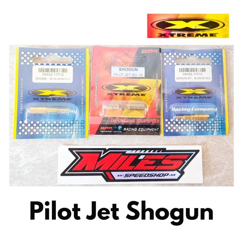 Jual Pilot Jet Xtreme Shogun Jupiter Jupiter Z Ukuran 12.5-40 | Shopee ...