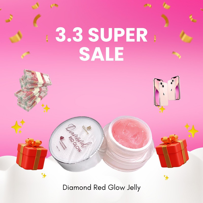 Jual Diamond Red Glow (BPOM) | Red jelly| Red Jelly glowing| Red jelly ...