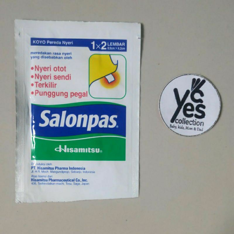 Jual Salonpas Koyo 5x2 L - 12 x 1 Lembar Merah Hot Hijau Pereda Nyeri ...