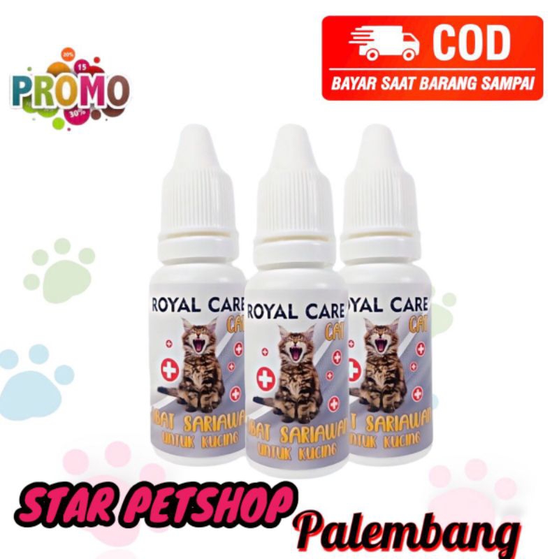 Jual Obat Kucing SARIAWAN ROYAL CARE 10ml | Shopee Indonesia